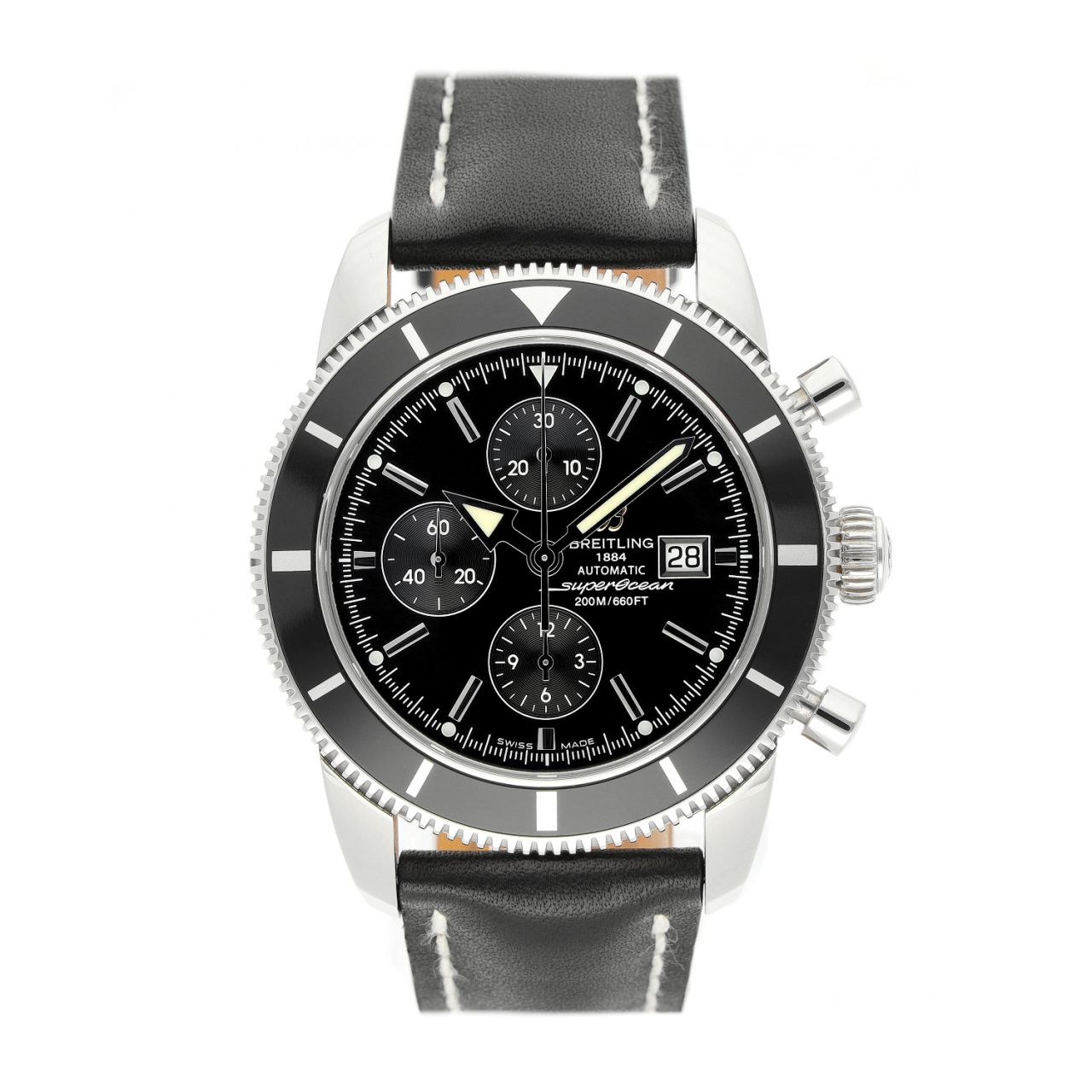Breitling Superocean Heritage Chronograph 46mm Ref. A13320 Black Dial ...